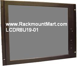 Rackmount Mart - 6U/7U/8U/9U Rack Display - LCDR8U19-01