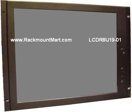 Rackmount Mart - 6U/7U/8U/9U Rack Display - LCDR8U19-01
